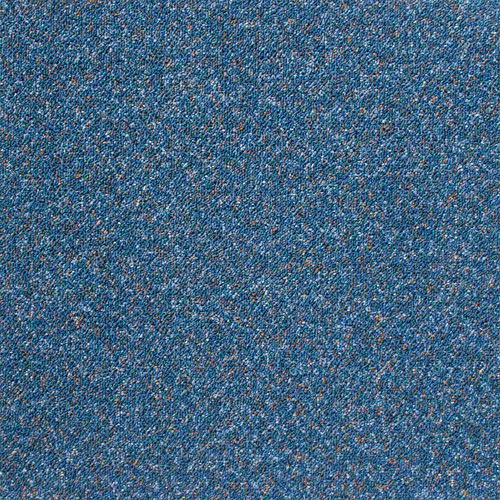 Predator Stingray blue contract carpet tile cut pile bitumen 500x500mm ...
