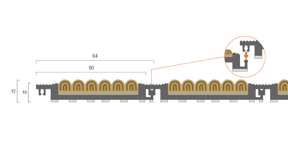 Mat-in-a-Box 1550 - 12mm Closed Construction | Gradus - contract ...